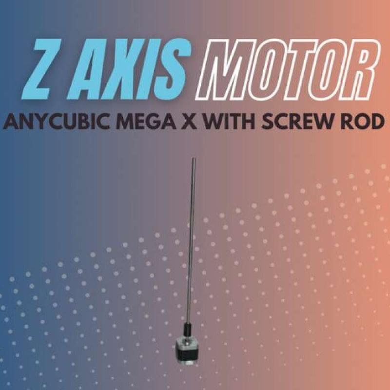 Jual Anycubic Mega X Z Axis Motor With Screw Rod di Seller Tunnel store ...