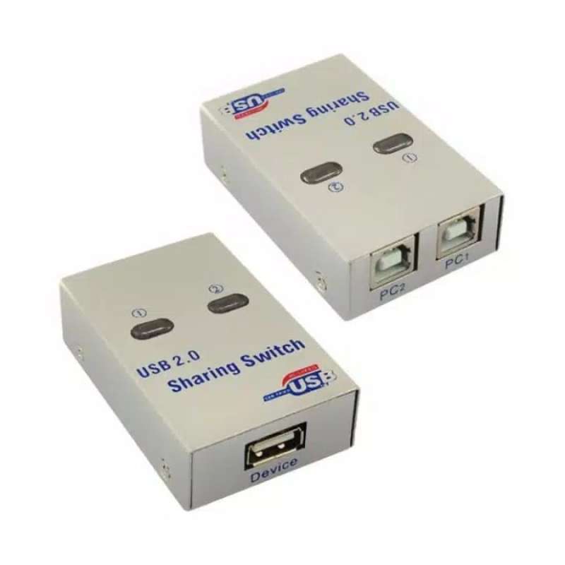Jual Switch Printer Usb 2.0 Splitter Printer 2 Port / 1 Printer 2 ...