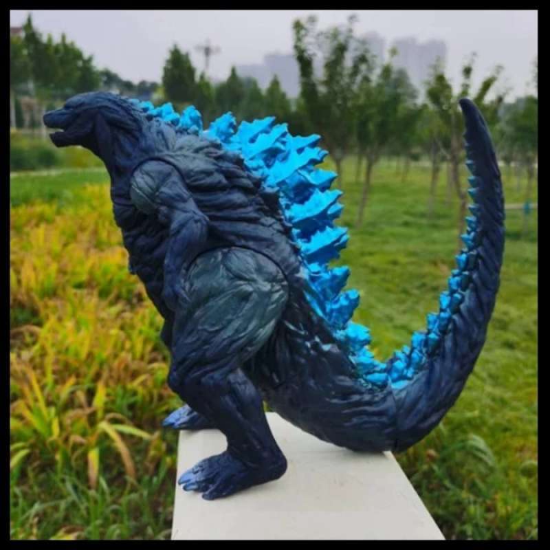 Jual Showa King Monster Godzilla Kaiju Grey Vinyl Jumbo Figure Di ...