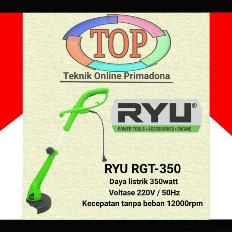 Promo Mesin Potong Rumput Senar Listrik, Grass Trimmer Rgt-350 Ryu ...