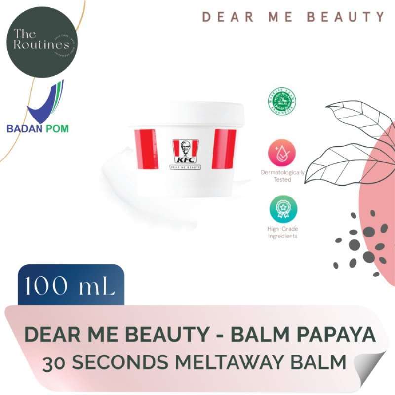 Jual Dear Me Beauty - 30 Seconds Meltaway Cleansing Balm Blueberry 100 ...