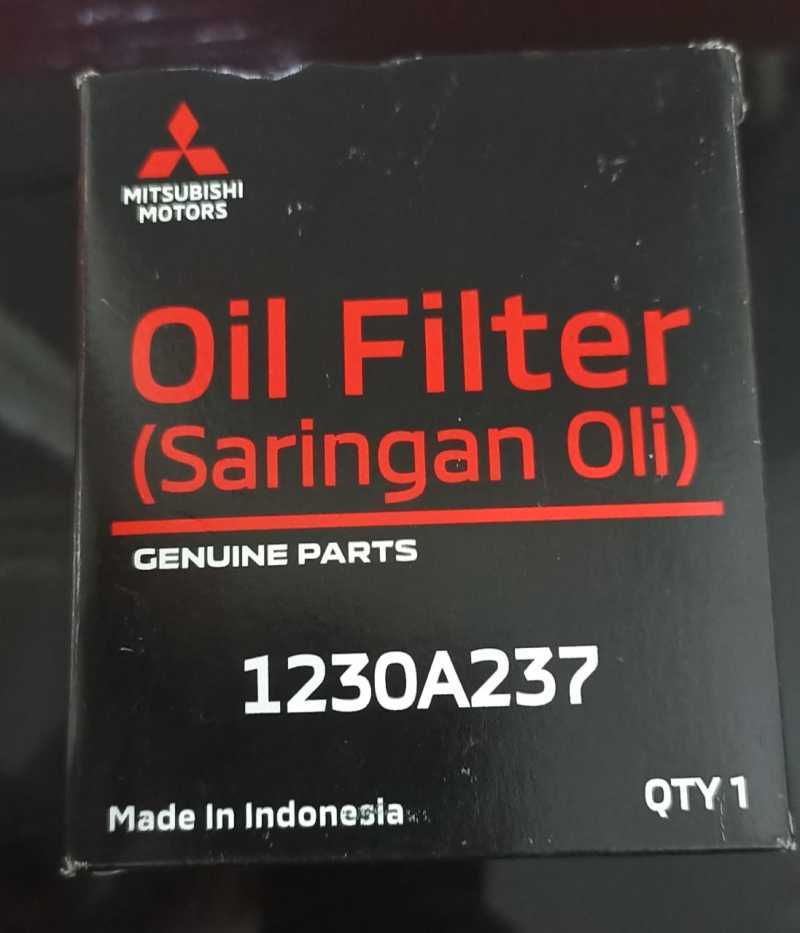 Jual Filter Oli Mitsubishi 1230a237 Di Seller Iskandar Muda Otomotif 96 ...