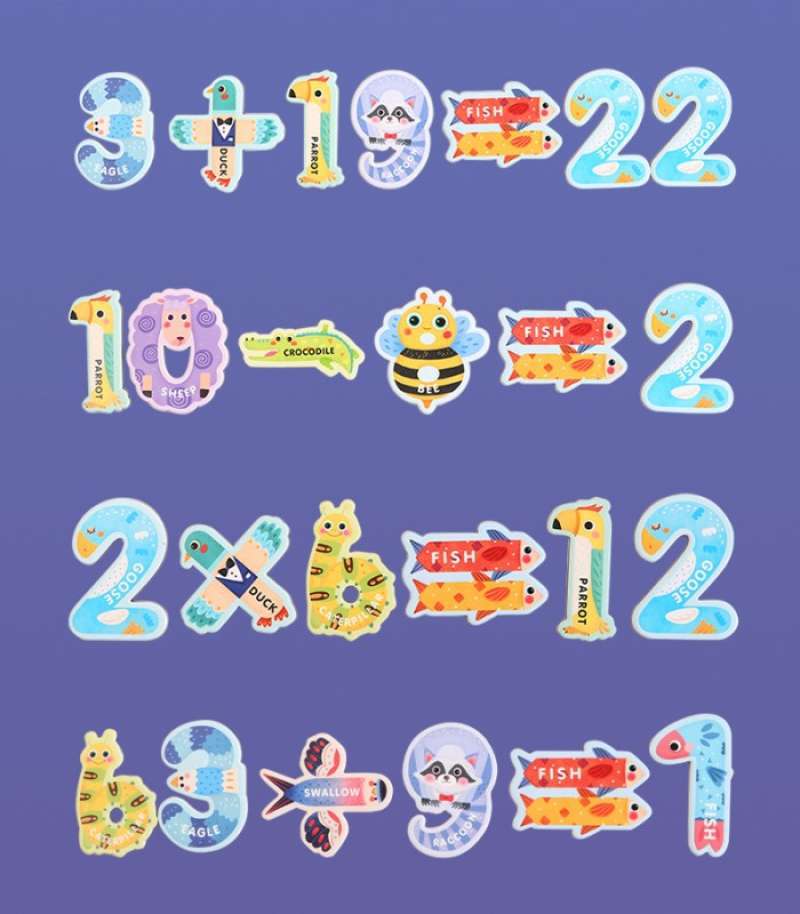 Promo Gwiz Alphabet And Number Magnets - Letter Magnet Educative Toys ...