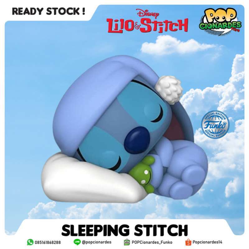 Promo POP! Disney - Lilo and Stitch - Sleeping Stitch Exclusive #1050 ...
