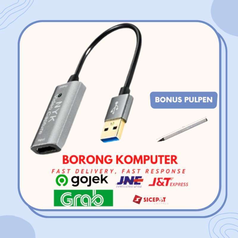 Promo USB 3.0 HDMI VIDEO CAPTURE STICK 4K 1080P WITH CABLE Diskon 23% ...