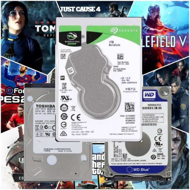 Promo Hardisk HDD Laptop Internal 1TB Isi Full Game PC Seagate Diskon ...