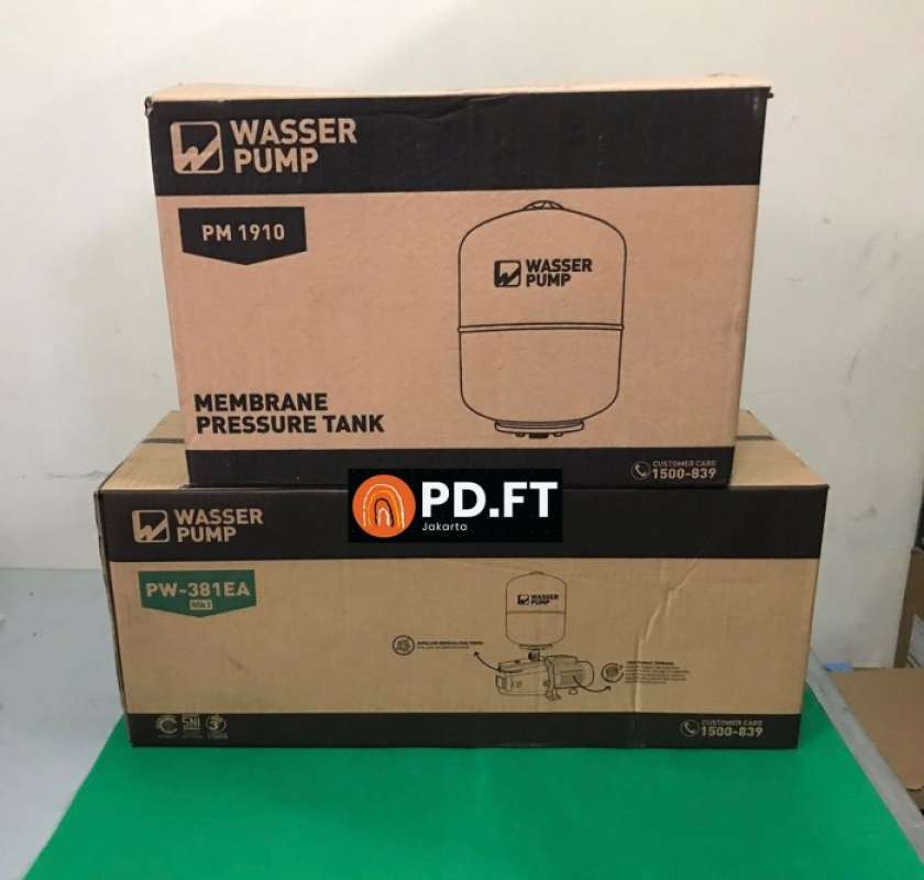 Jual Pompa Semi & Transfer Wasser Pw-381ea Complete Set Di Seller ...