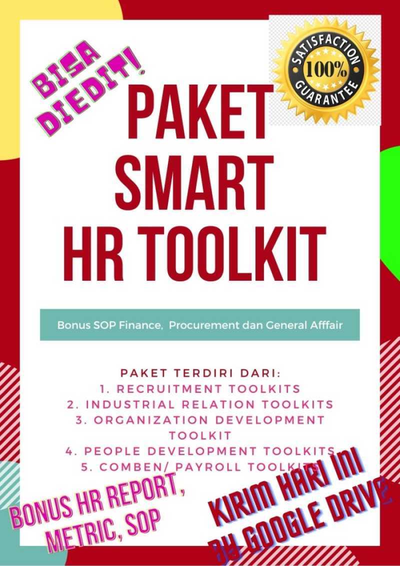 Promo Paket Smart Hr Toolkits 2021(Kompetensi, Kpi, Draft Pkwt) Siapgdrive Diskon 23% di Seller ...