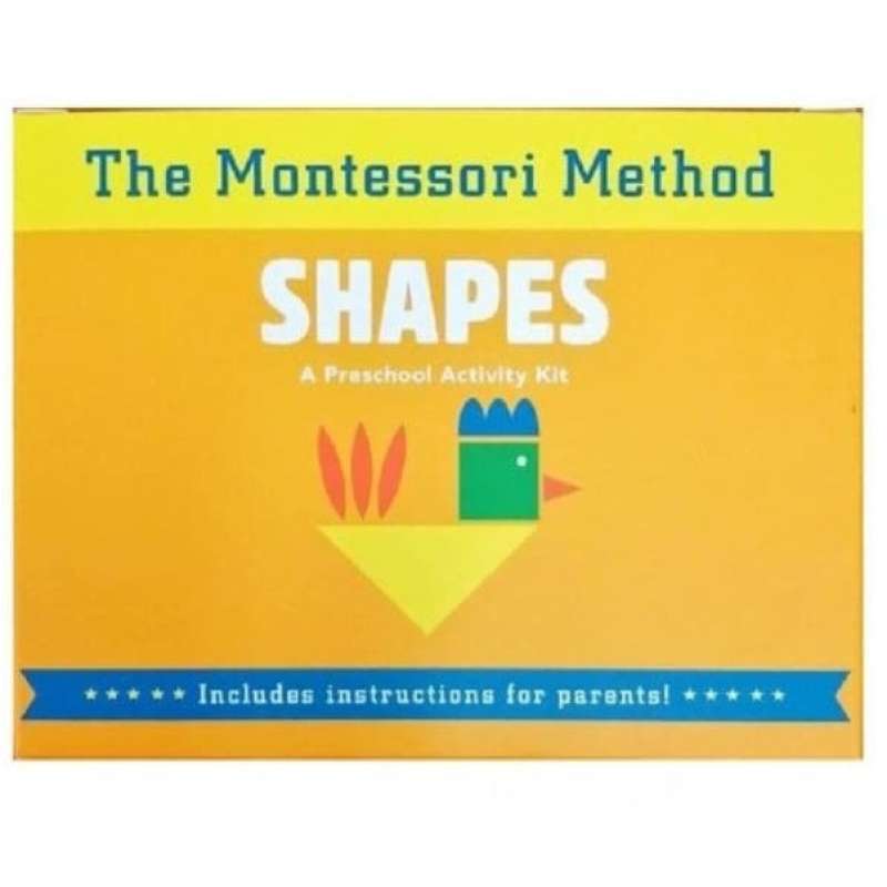 Jual The Montessori Method : Shapes (kit) - Activity Kit Montessori ...