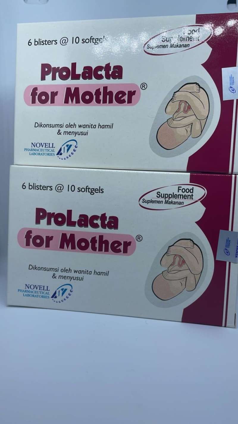 Promo Prolacta For Mother Per Box Isi 6 Blister @ 10 Softgel Diskon 7% ...