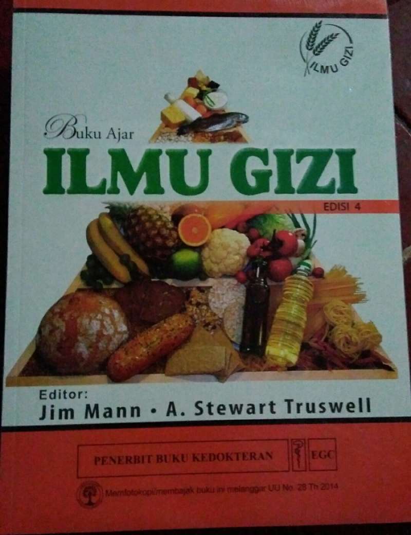 Promo Buku Ajar Ilmu Gizi Jim Mann. A. Stewart Truswell Diskon 33% di Seller KYON STORE ...