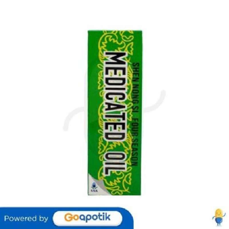 Jual SHEN NONG SHI FOUR SEASON MEDICATED OIL 12 ML di Seller Apotek ...