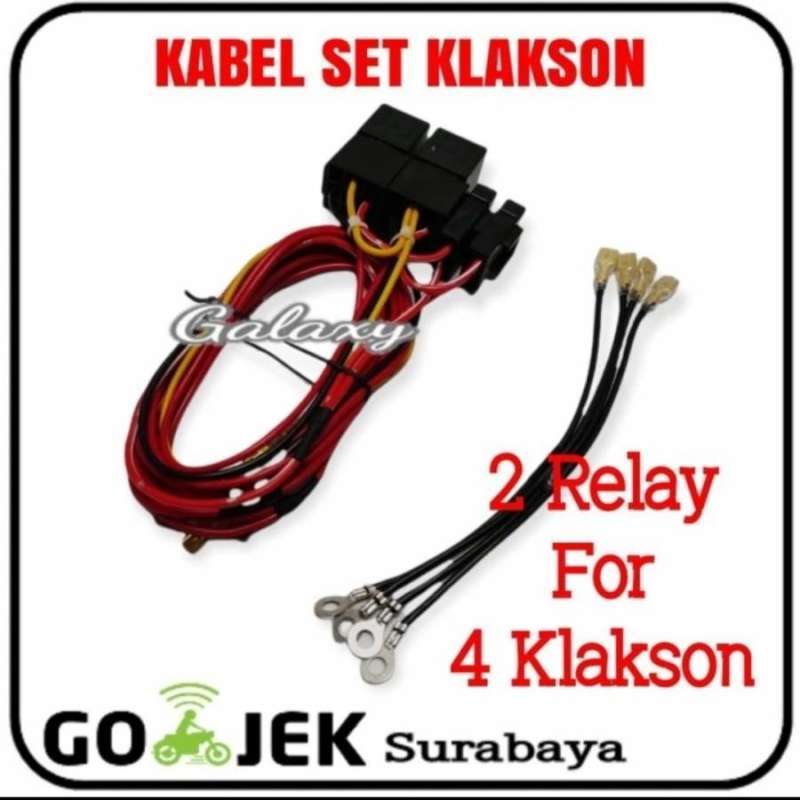 Promo Kabel Set Relay For Klakson - Bosch Hella Flosser Denso - Khusus ...