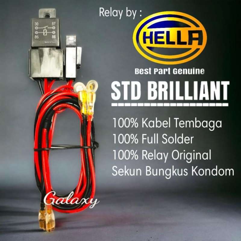Promo Kabel Set Relay For Klakson - Bosch Hella Flosser Denso - Khusus ...