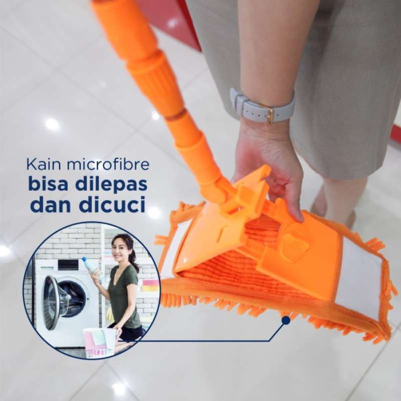 Promo Jallen Gabor UV Smart Mop A8 Robot Humidifer Pel Lantai Otomatis ...