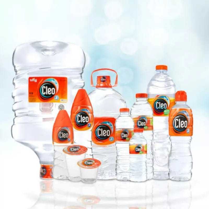 Jual Cleo Cup Mineral Cup 220ml Sekarton Di Seller Al Dien Mart ...