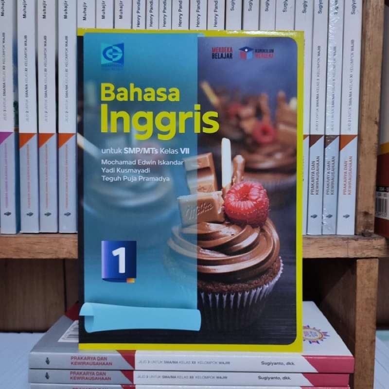 Promo Buku Bahasa Inggris Kelas 1/7/Vii Smp Grafindo Kurikulum Merdeka Diskon 23% di Seller ...