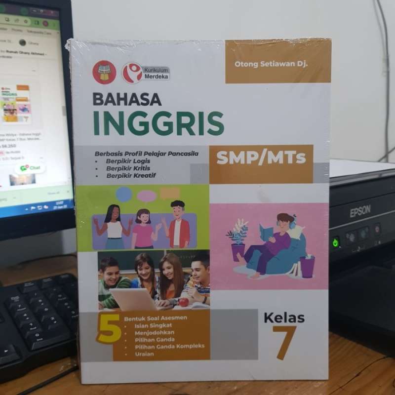 Promo Buku Bahasa Inggris Smp Mts Kelas 7 Kurikulum Merdeka Yrama