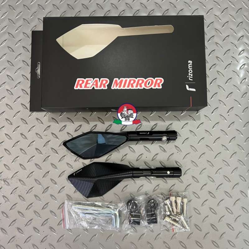 Promo Spion Rizoma Tomok V2 Black Cnc Universal Vespa Sprint Primavera ...