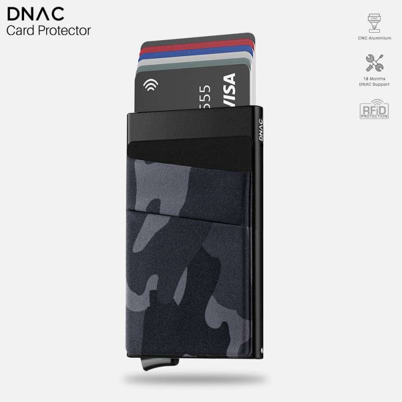 Jual Dnac Smart Wallet Card Holder Rfid Dompet Kartu Minimalis Pria ...