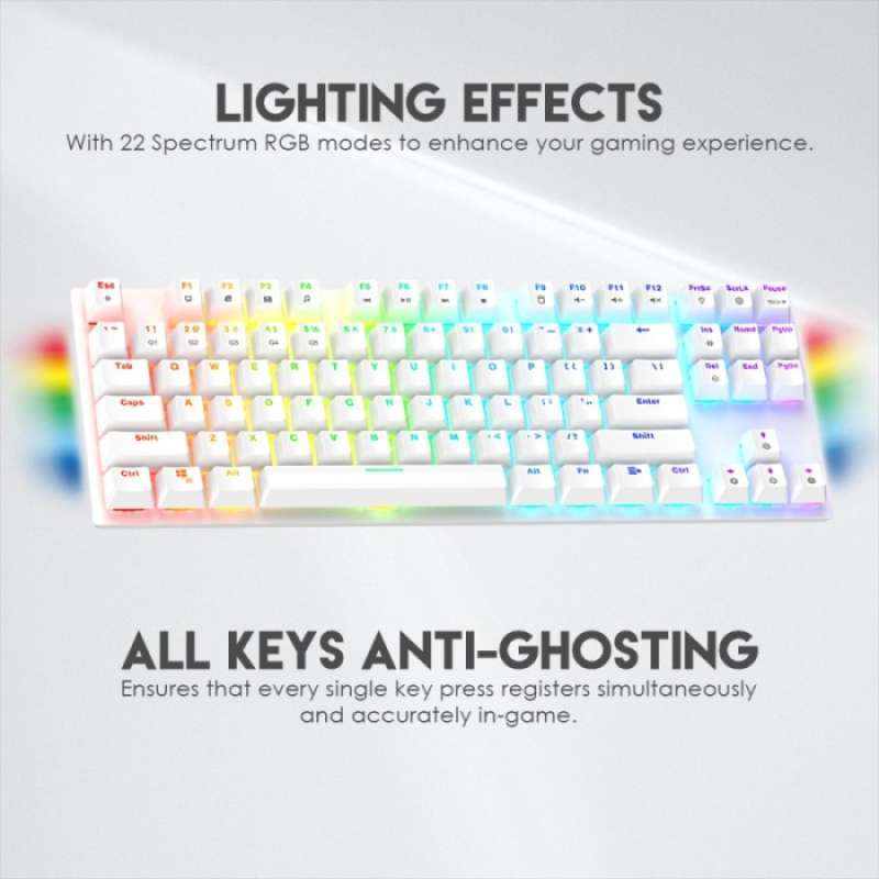Jual Fantech Maxfit87 Hotswap Rgb 5 Pin Keyboard Gaming Mechanical ...