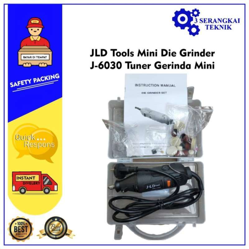 Promo Jld Tools Mini Die Grinder J-6030 Tuner Gerinda Mini Diskon 25% ...