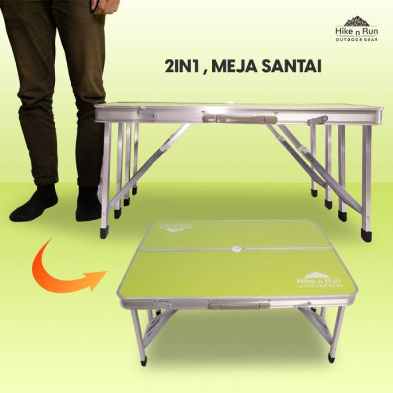 Jual Meja Kursi Lipat Aluminium Folding Table And Chair Portable ...