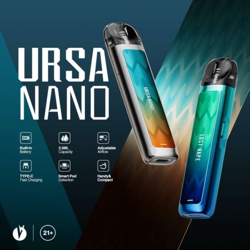 Promo URSA NANO POD KIT BY LOST VAPE AUTHENTIC - Rock The Party Diskon ...