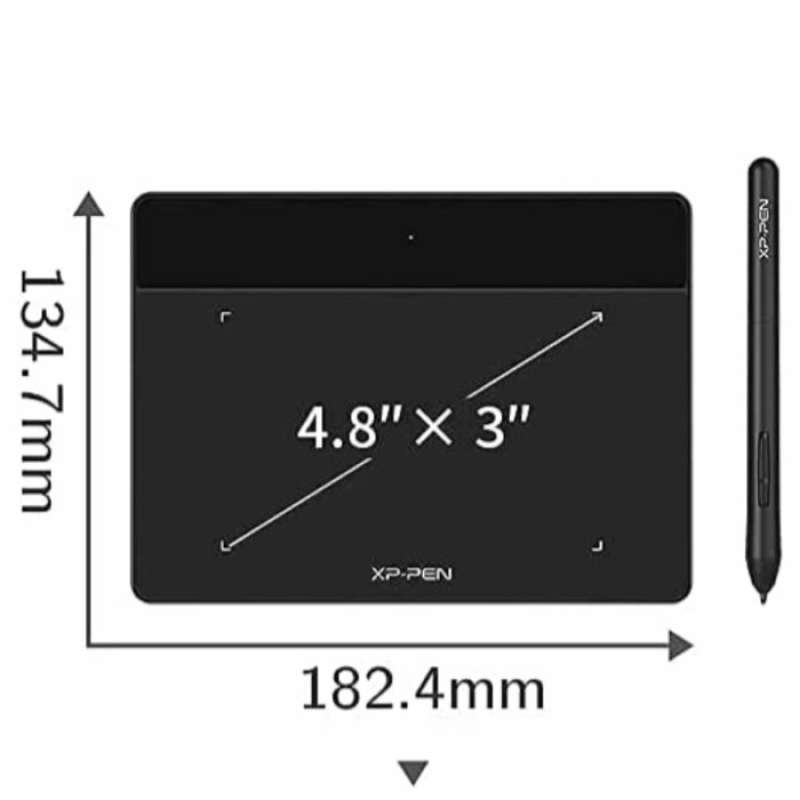 Jual XP Pen Deco fun XS 4.8 x 3 inch support android pentab murah di ...