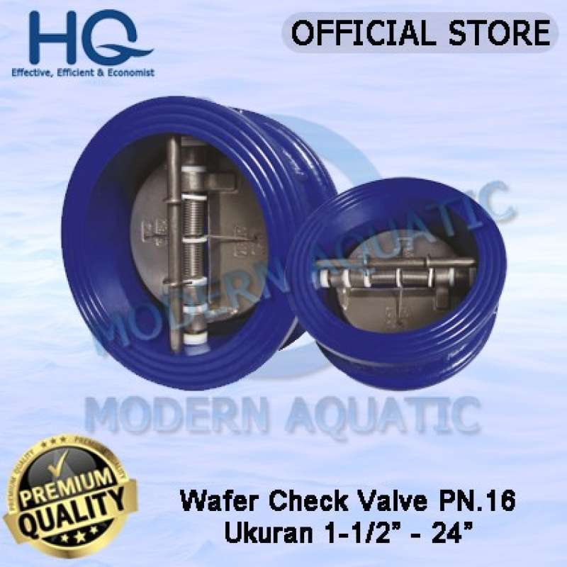 Jual Ductile Iron Wafer Check Valve Â€œhqâ€ Ukuran 1-1/2â€ Â€“ 24â€ Di ...