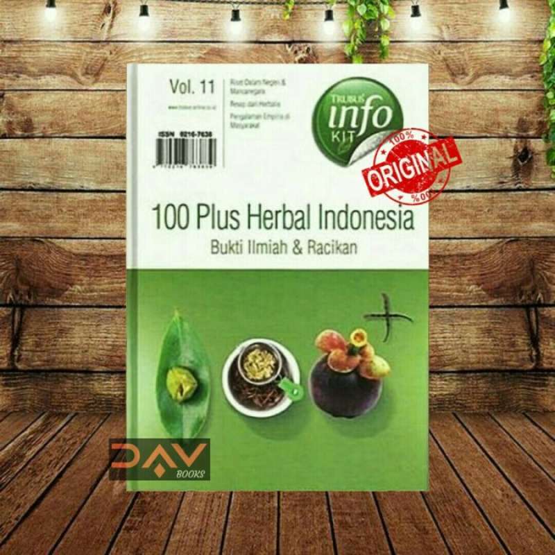 Promo Buku Trubus Info Kit : 100 Plus Herbal Indonesia Bukti Ilmiah ...
