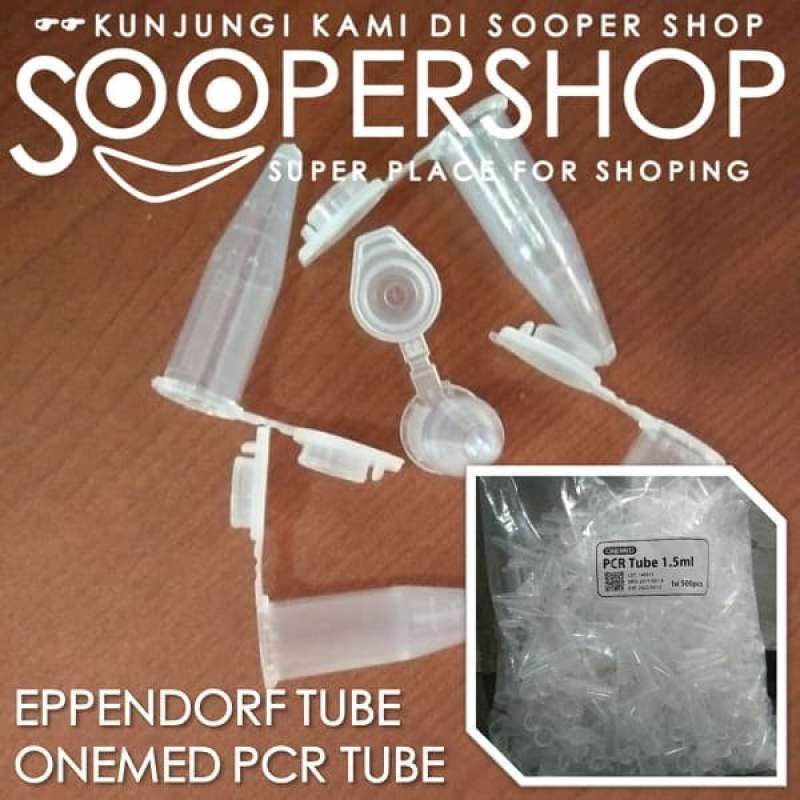 Promo Onemed Pcr Tube 1,5 Ml Tabung Reaksi Eppendorf Sampel Utk Vortex ...