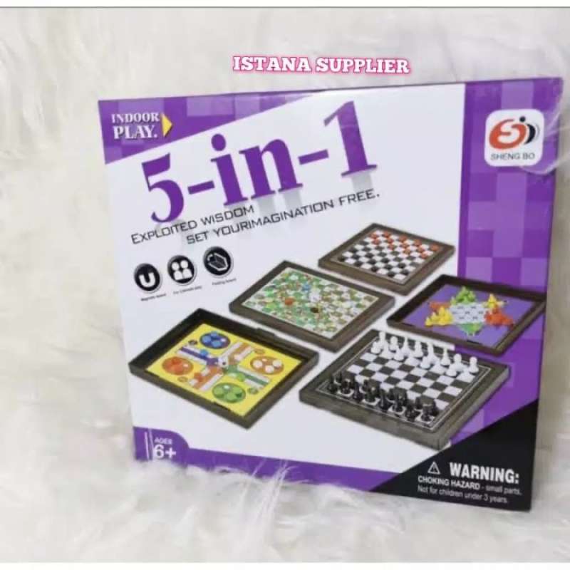 Promo Mainan Anak Board Game Ular Tangga Ludo Halma Terbaru Murah ...