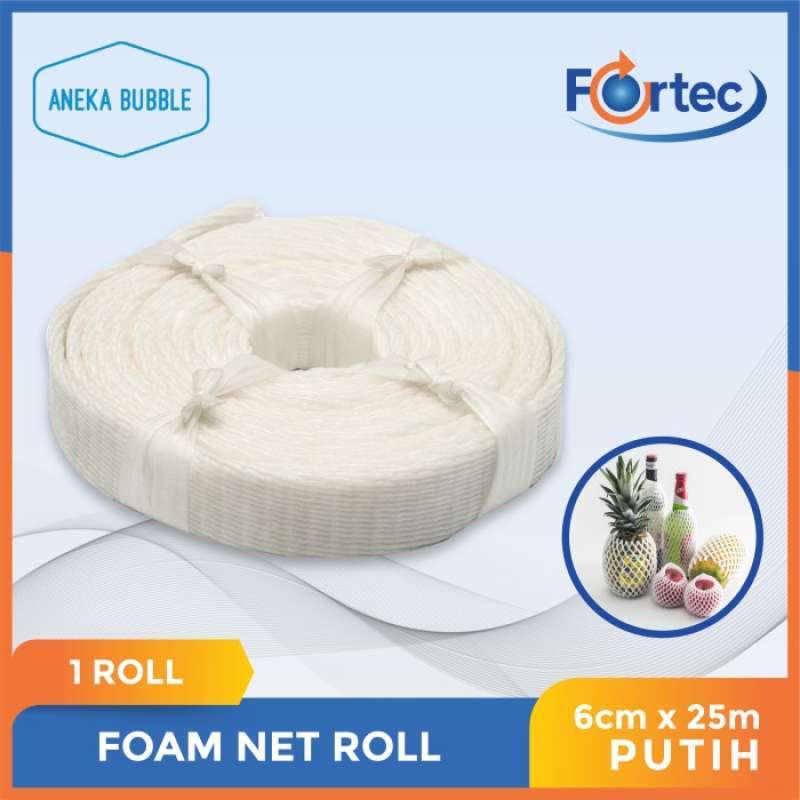 Promo Foam Net 0,9Mm X 6Cm X 25M - Foam Net Buah - Pe Foam Diskon 23% ...