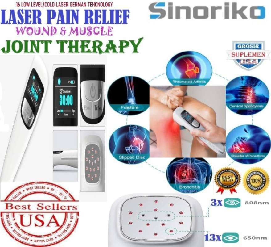 Promo Laser Terapi Nyeri Sendi Syaraf & Otot Sinoriko Germantech-Laser ...