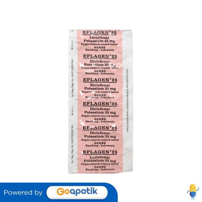 Jual Eflagen 25 Mg Strip 10 Tablet Di Seller Apotek Sadulur Sehat ...
