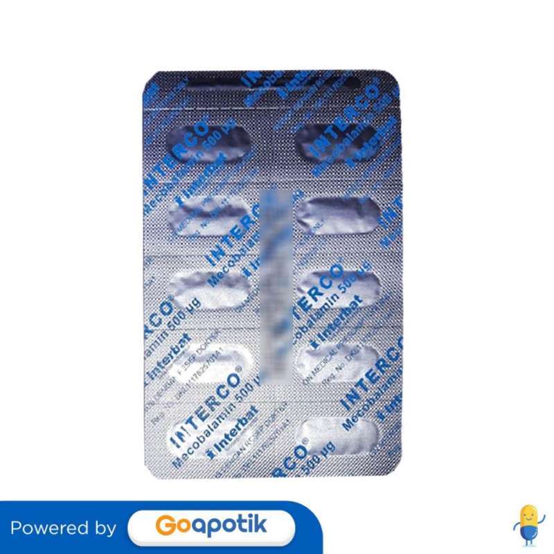 Jual INTERCO 500 MCG STRIP 10 KAPSUL di Seller Apotek Farmasi 3 ...