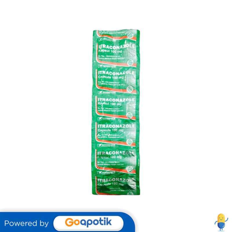 Jual Itraconazole Bernofarm 100 Mg Strip 10 Kapsul Di Seller Apotek ...