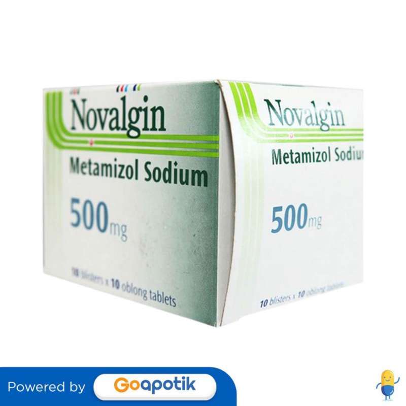 Jual Novalgin 500 Mg Box 100 Kaplet Di Seller Apotek Indera - Kebraon ...