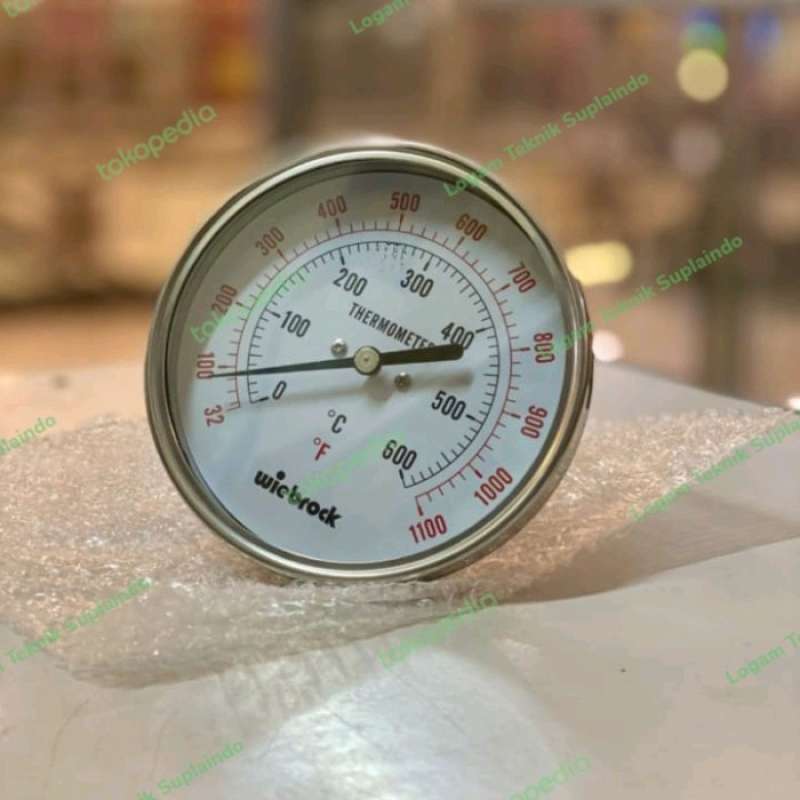 Promo Thermometer Payung Stainless 2 Inch - 100 Derajat Celcius Diskon ...