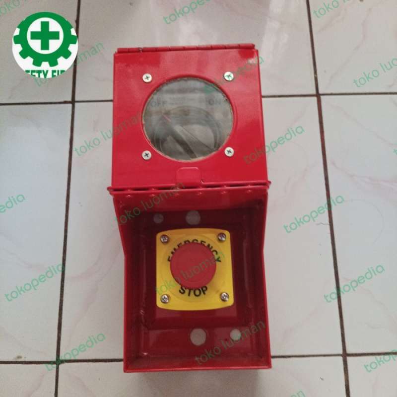 Jual Box Loto Complete,clipsal 10a, Emergency Stop,padlock Red 2 ...