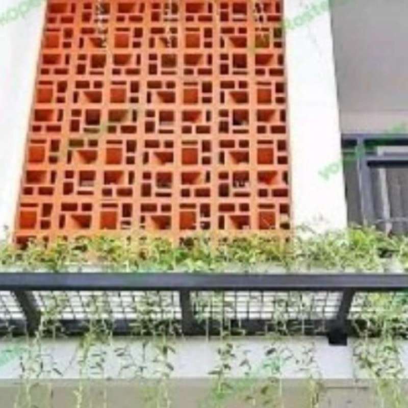 Jual Roster/beton/minimalis/dekorasi/rumah/pagar/warna/merah/abu/putih ...