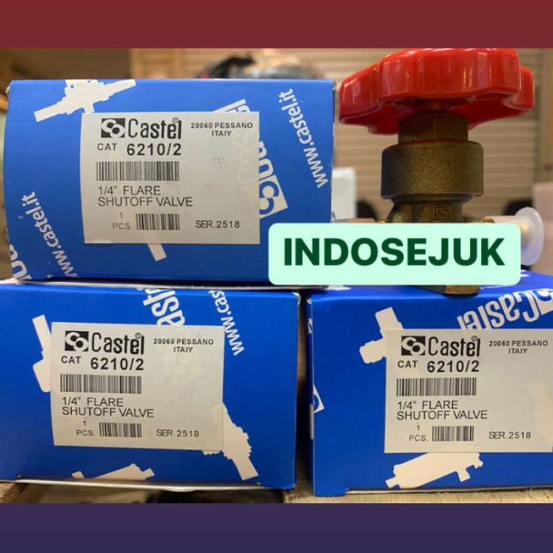 Promo HAND VALVE CASTEL 1/4 | KRAN VALVE CASTEL 1/4 | STOP KRAN 1/4 ...
