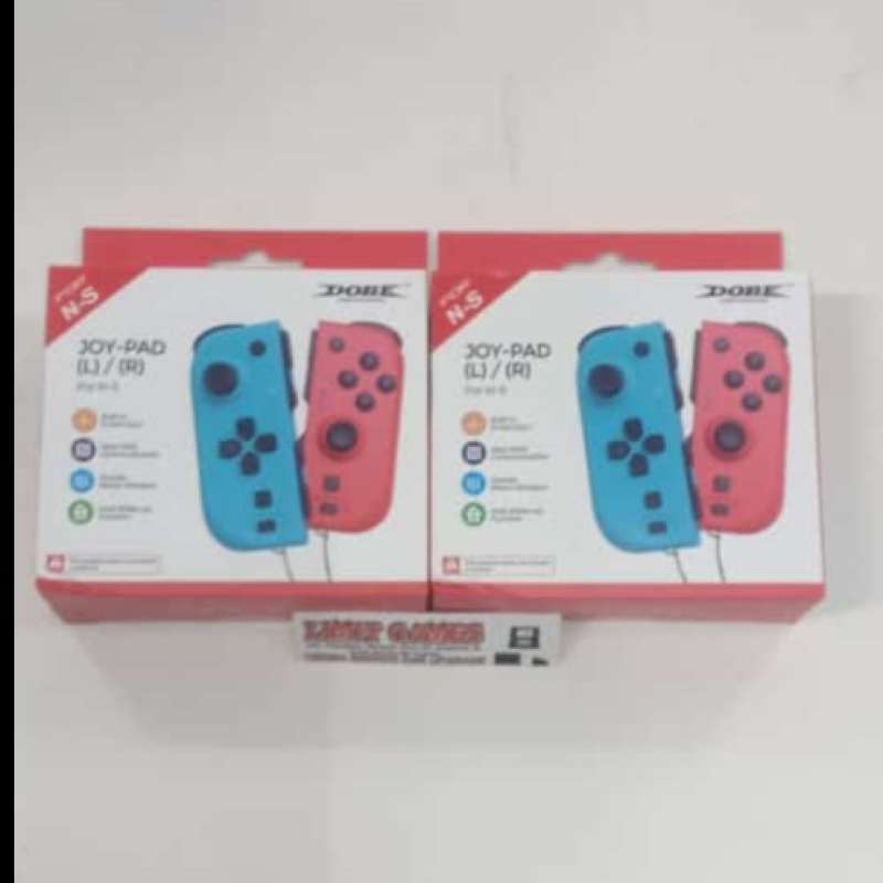Promo Dobe Joy Pad Joy Con Wireless Controller Nintendo SWITCH Diskon 23% di Seller Farere store ...