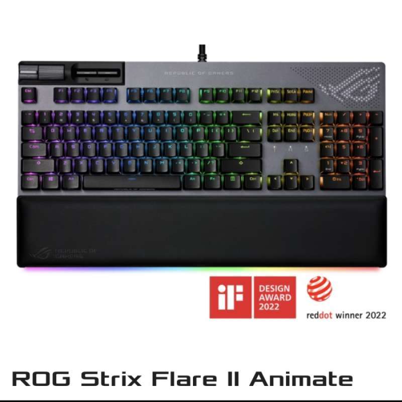 Jual ASUS ROG Strix Flare II Animate Mechanical Keyboard Gaming di ...