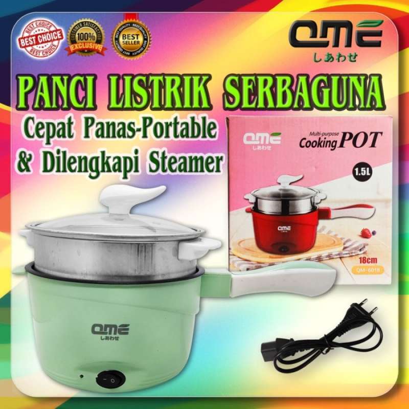 Promo Panci Listrik Multifungsi Serbaguna 1.5l Electric Cooking Pot ...