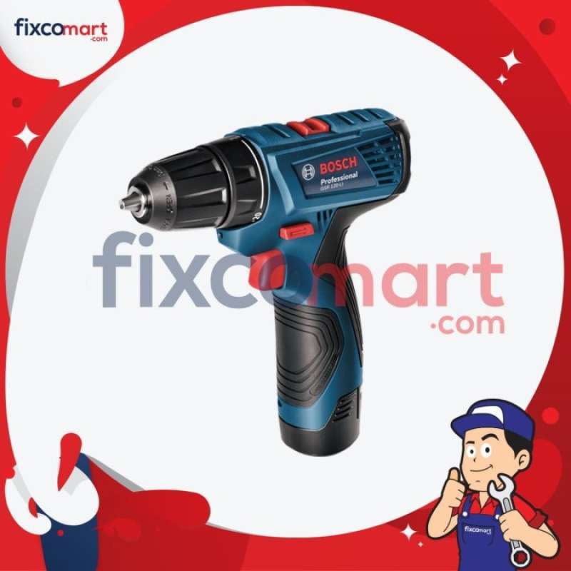 Promo Bosch GSR 120-Li Cordless Drill / Bor Baterai 12V Diskon 36% di ...