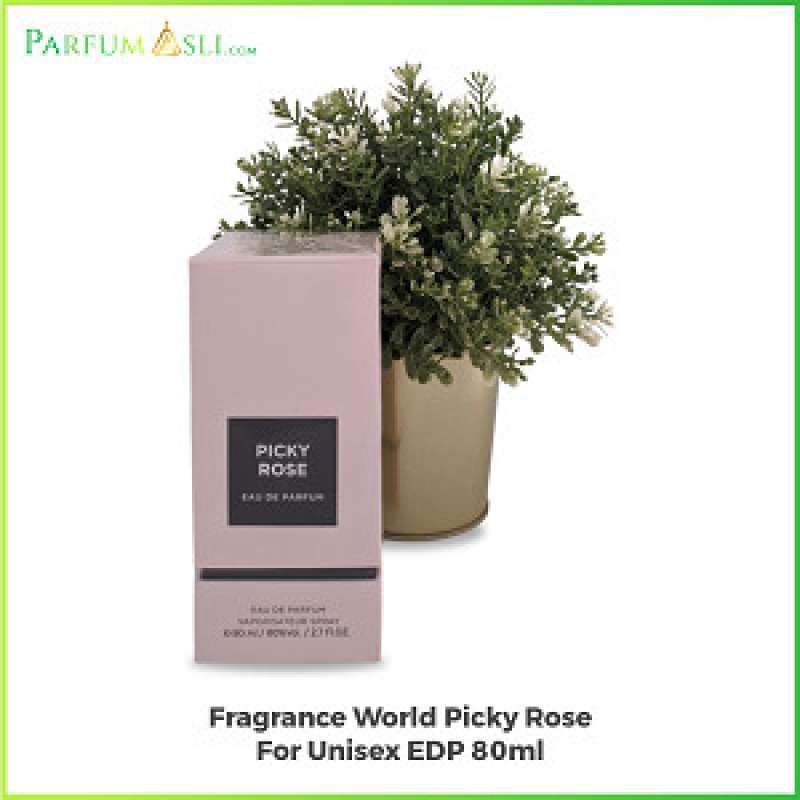 Promo Fragrance World Picky Rose For Unisex EDP 80ml Diskon 23% di ...