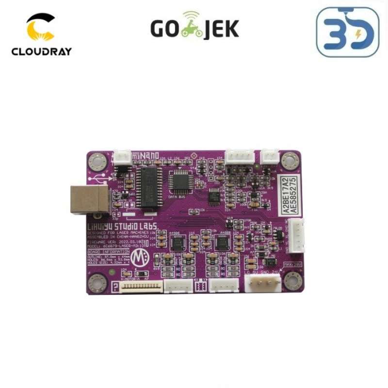 Jual Original Cloudray Lihuiyu M3 Nano Mainboard Only for CO2 Laser M2 M3 di Seller 3D Zaiku ...