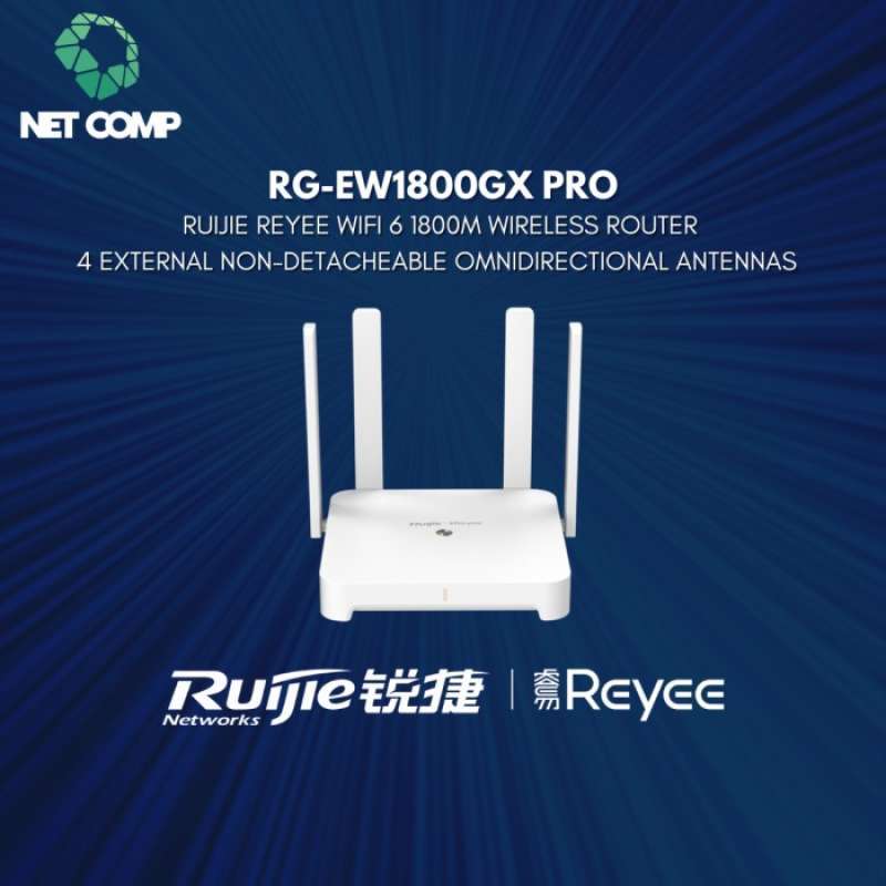 Promo Rg Ew Gx Pro Ruijie Reyee Wifi Wireless Router Diskon Di Seller Caeraa Shop